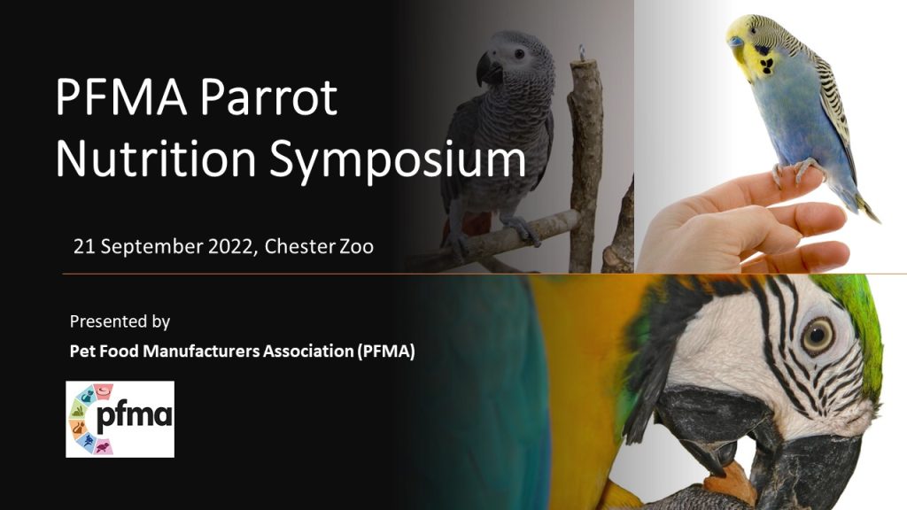 British Pet Insurance Spread Their Wings at the PFMA Parrot Nutrition ...